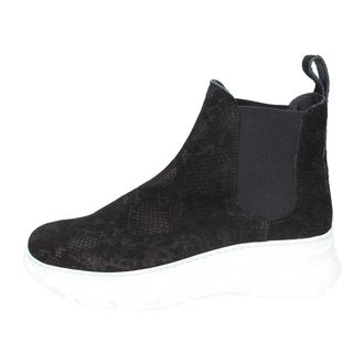 Stokton Wildleder Stiefeletten f&uuml;r Frauen - - Shoes - Damen - Schwarzk - 37 EU