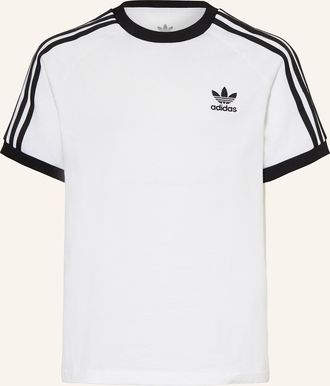 adidas Originals Adidas Originals T-Shirt Adicolor 3-Streifen weiss