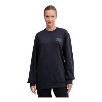 Emporio Armani Rundhals-Sweatshirt - - Sweatshirts & Hoodies - Damen - Blau - XS