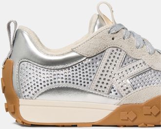 Kate Spade New York Kate Spade K As In Kate Runner f&uuml;r Frauen in Silber, Gr&ouml;&szlig;e: 37.5