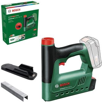 Bosch Akku-Tacker UniversalTacker 18V-14 mit 1000 Klammern und Papierabstandshalter