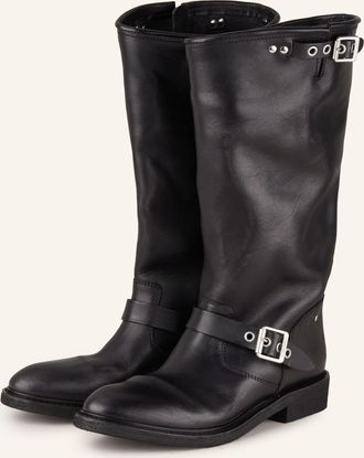 Golden Goose Biker Boots schwarz