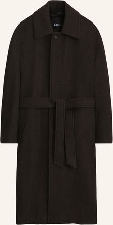 HUGO BOSS Mantel C-Colin-Blt-264 Relaxed Fit braun