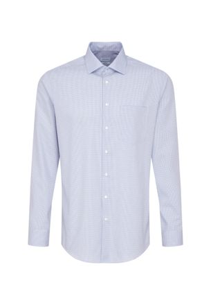 Seidensticker Herren Business-Hemd - Regular Fit - B&uuml;gelfrei - Kent Kragen - Langarm - 100% Baumwolle