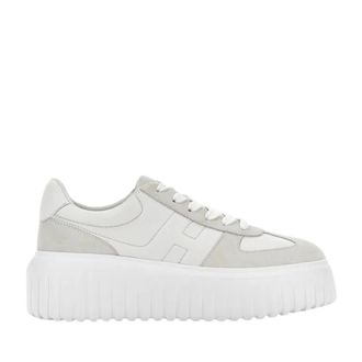 Hogan Femme, Chaussures, Blanc, Taille: 37 EU H-Stripes Baskets