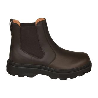 Tod's Chelsea Bottes en Cuir - Homme - Chaussures - Brun - Taille: 42 1/2 EU