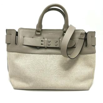 Burberry Pre-owned Tissu sacs-main - Femme - Pre-owned - Beige - Taille: ONE Size