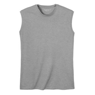 Redfield Muskelshirt &Uuml;bergr&ouml;&szlig;e grau Melange Ray