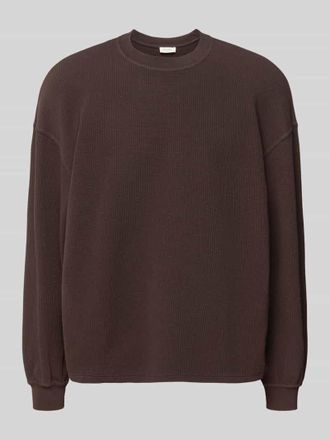 American Vintage Oversized Sweatshirt mit gerippten Abschl&uuml;ssen Modell TOFFY