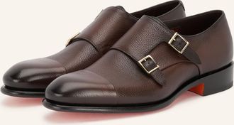 Santoni Double-Monks braun