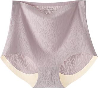 Generic Culotte sans Couture Femme Culotte Femme sans Couture Culotte Femme De Classique Taille Haute Minceur Crotch Soie 7A Lift Hanches Seamless Shapewear T