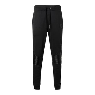 Philipp Plein Pantalon sport bimati&egrave;re Mjt0410 Anti - - Trousers - Herren - Schwarzk - M