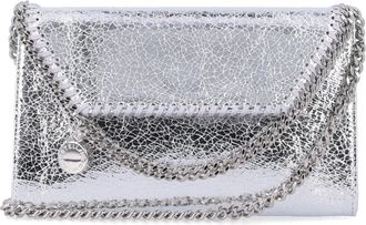 Stella McCartney Femme, Sacs, Gris, Taille: ONE Size Falabella Wallet on Chain