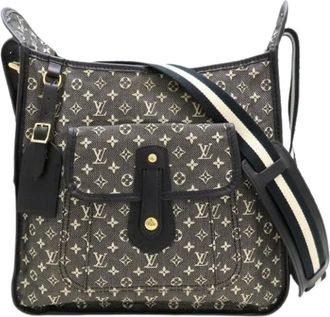 Louis Vuitton Pre-owned Sac bandouli&egrave;re Monogram Mini - Femme - Pre-owned - Noir - Taille: ONE Size