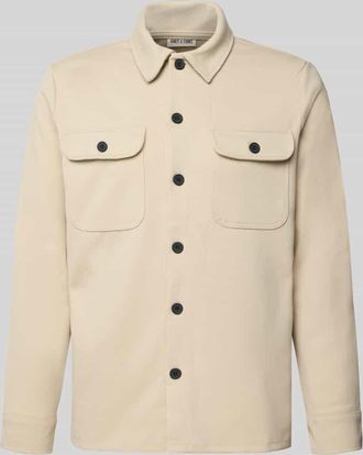 Only & Sons Regular Fit Hemdjacke mit leichtem Strukturmuster Modell NEWKODYL