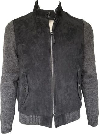 The Jack Leathers Homme, Vestes, Gris, Taille: L Veste Ethan.277