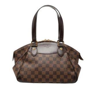 Louis Vuitton Sac &agrave; main Verona PM Damier doccasion - Femme - Pre-owned - Brun - Taille: ONE Size