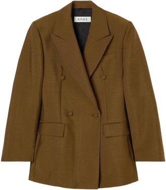 R&oacute;he Femme, Vestes, Brun, Taille: 36 FR Jacket