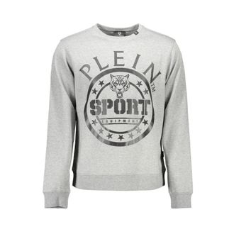 Plein Sport Lang&auml;rmeliges Sweatshirt - - Sport - Herren - Grau - M