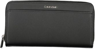 Calvin Klein Femme, Accessoires, Noir, Taille: ONE Size Portefeuille 5 compartiments