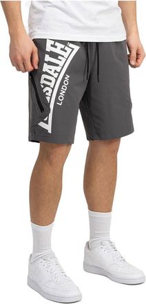 Lonsdale Herren ALRESFORD Shorts, Anthracite/White, S
