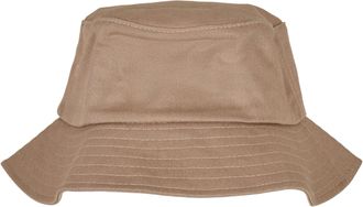 Flexfit Unisex Cotton Twill Bucket Hat Kids Hut, Khaki, one Size