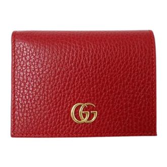 Gucci Portefeuille Pre-owned (bi-pli) - Femme - Pre-owned - Rouge - Taille: ONE Size