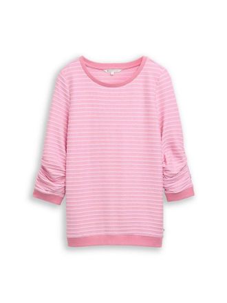 Tom Tailor Sweatshirt Strick & Sweatshirts Sweatshirt mit Streifenmuster