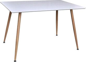 ebuy24 Polar Esstisch 75x120 cm wei&szlig;