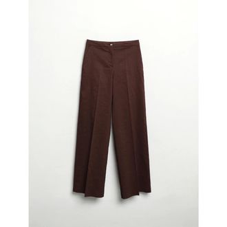 Pinko Pinko, Femme, Pantalons, Brun, Taille: 40 FR Wide Pantalons