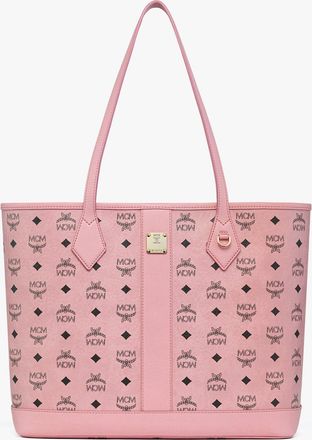 MCM Neuer Liz Shopper in Visetos SOFT PINK VISETOS