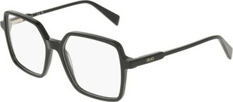 Liu Jo Femme, Accessoires, Noir, Taille: 53 MM Squared Optical Frame