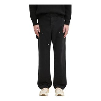 Wood Wood Fed Herringbone Workwear Hose - - Trousers - Herren - Schwarzk - W34