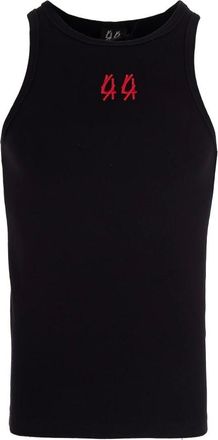 44 Label Group Homme, Tops, Noir, Taille: S Classic Rib Tank Top