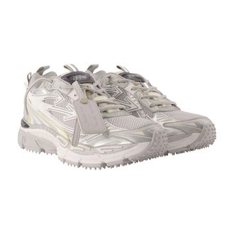 Off-white Womens Be Right Back Sneakers - Off White Synthetic Grey Shoes