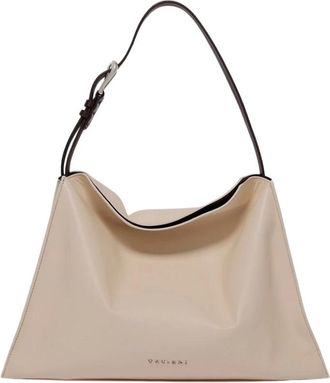 Orciani Femme, Sacs, Beige, Taille: ONE Size Trinity Midi Shoulder Bag
