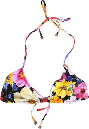 Dolce & Gabbana Femme, Maillots de bain, Multicolore, Taille: 40 FR Haut de bikini dos nu