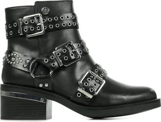 Guess Damen FIFII Heeled Shoes, Black, 39 EU