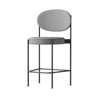 Generic Moderne, Schlichte Barhocker, hoher Metallhocker, Tresenst&uuml;hle mit R&uuml;ckenlehne