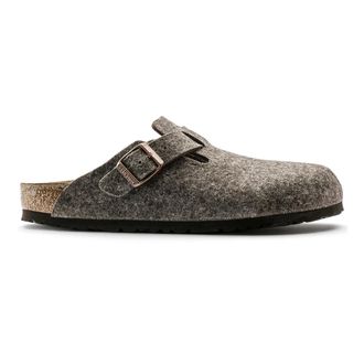 Birkenstock unisex, Chaussures, Brun, Taille: 40 EU Sabots Boston en Laine, Coupe Ajust&eacute;e
