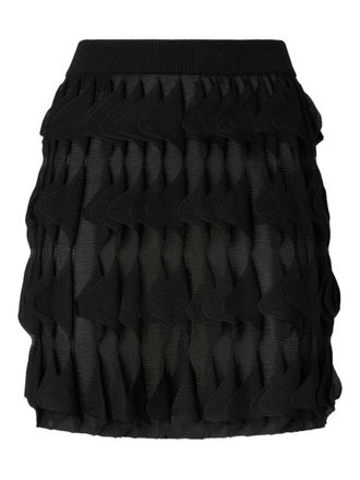 Missoni minijupe à motif géométrique - Noir