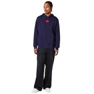 HUGO BOSS Hugo - Hoodie zum &Uuml;berziehen f&uuml;r Herren, Baumwollmischung (Marine)
