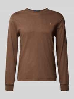 Polo Ralph Lauren Regular Fit Langarmshirt aus reiner Baumwolle Modell PIMA