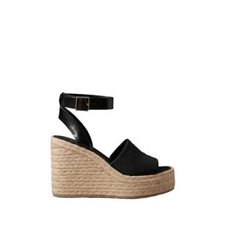 Calvin Klein Espadrilles hautes compens&eacute;es