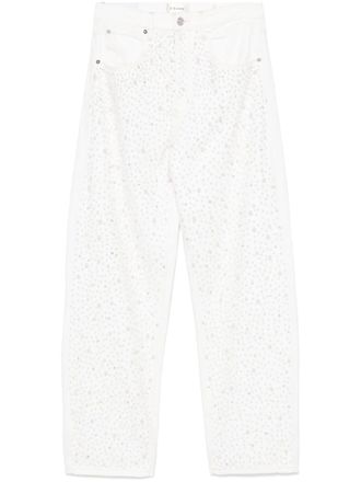 Frame Denim jean Barrel à design structuré - Tons neutres