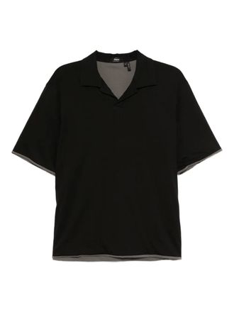 Theory polo Goris - Noir