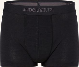super.natural Funktionswäsche-Boxershorts tundra175 Boxer Mit Merinowolle schwarz