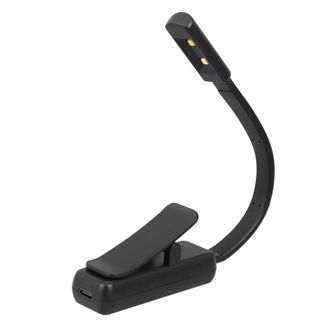 OSALADI Tragbare Clip Leuchte Buchlampe Leseleuchte Buchleuchte Wiederaufladbares Licht Lernlampe Licht Zum Lesen Augenpflegelampe Clip On Mini Leselampe LED 