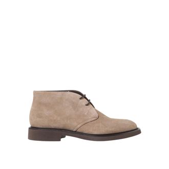 Doucal's Homme, Chaussures, Beige, Taille: 43 1/2 EU Bottines Chukka en Daim
