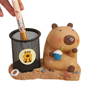 Generic Capybara Stiftebox, Capybara Stiftehalter - Tier-Stifthalter f&uuml;r den Schreibtisch | Wundersch&ouml;ner Stifthalter, Tier-Stifthalter, Stifthalter, Stifteha